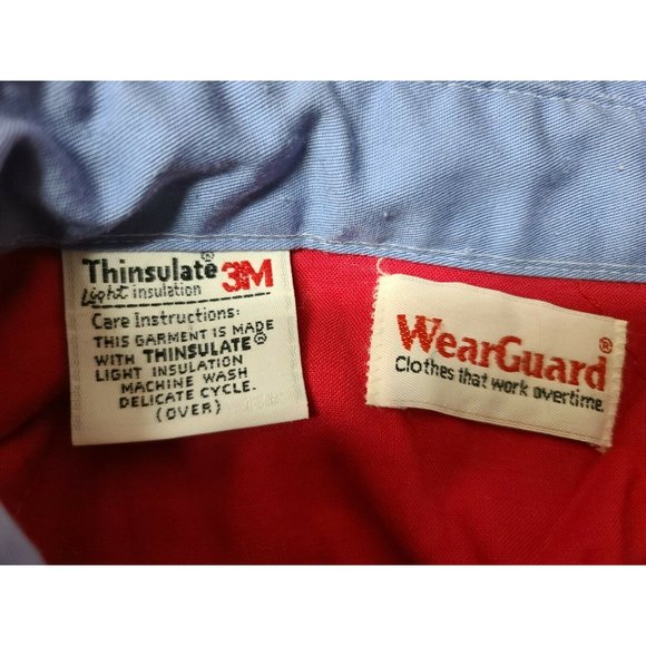 WearGuard | Shirts | Vtg Wearguard Xl Light Purple Lined Shirt Jacket ...